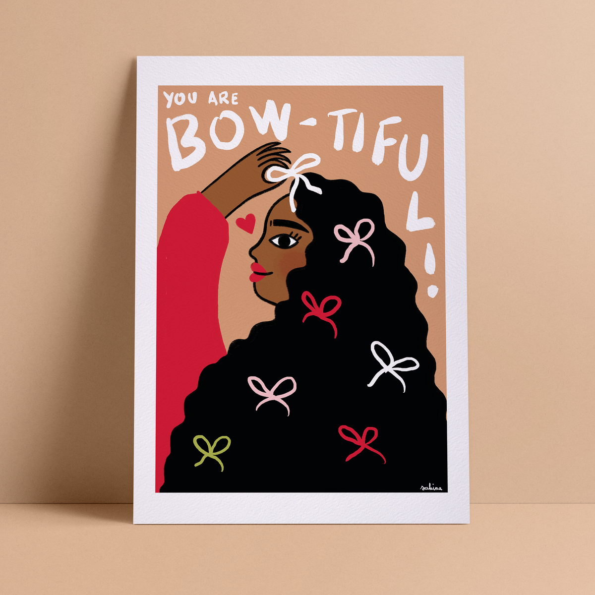 Bowtiful Print | heyimsakina