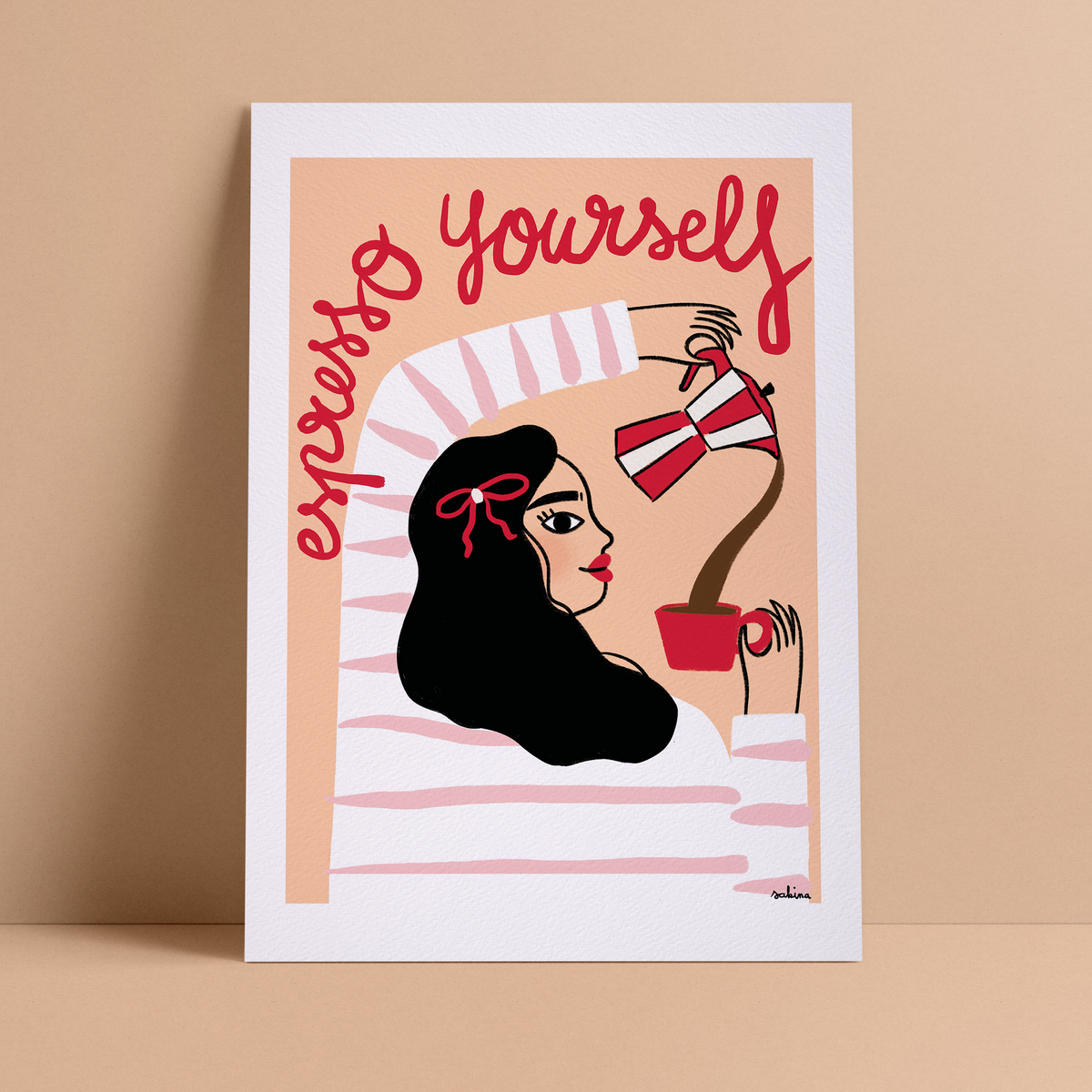 Espresso Yourself Print | heyimsakina